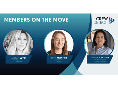 Members On the Move CREW Detroit