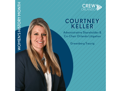 Women's History Month - Courtney Keller CREW Orlando