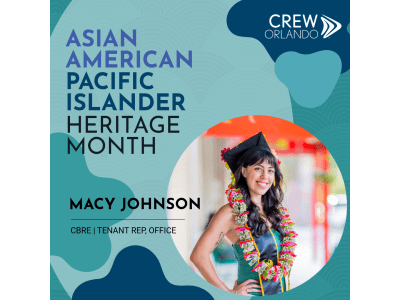 Asian American Pacific Islander Heritage Month - Macy Johnson CREW Orlando
