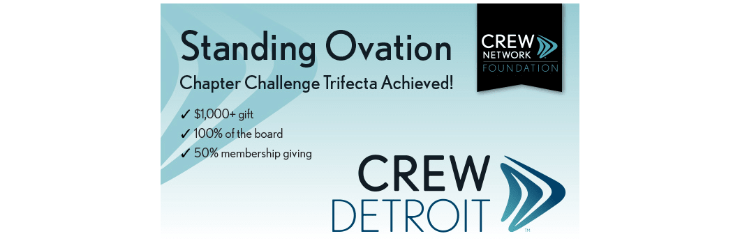 We Did It! CREW Detroit officially reaches Trifecta status for 2024 ...
