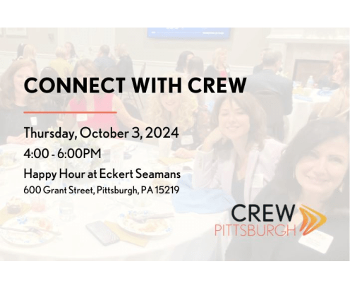 October Connect with CREW CREW Pittsburgh