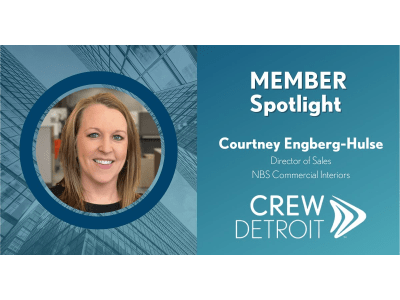 Member of the Month: Courtney Engberg-Hulse CREW Detroit