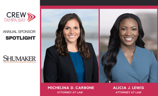 Annual Sponsor Spotlight: Shumaker, Loop & Kendrick, LLP CREW Tampa Bay
