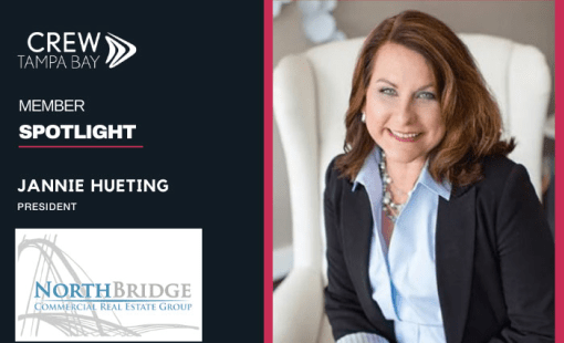 Member Spotlight: Jannie Hueting CREW Tampa Bay