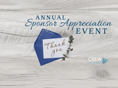 Annual Sponsor Appreciation CREW Orlando
