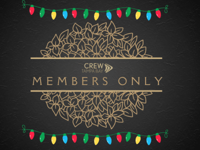 Holiday Lights Boat Tour CREW Tampa Bay