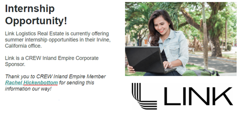 Internship Opportunities - 2021 CREW Inland Empire