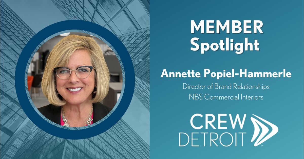 Member of the Month: Annette Popiel-Hammerle CREW Detroit